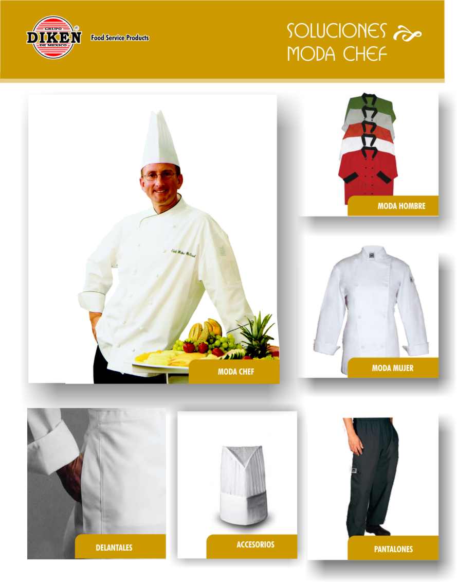 CHEF DEPOT - proximamente: www.chefdepotpuebla.com: SOLUCIONES MODA CHEF